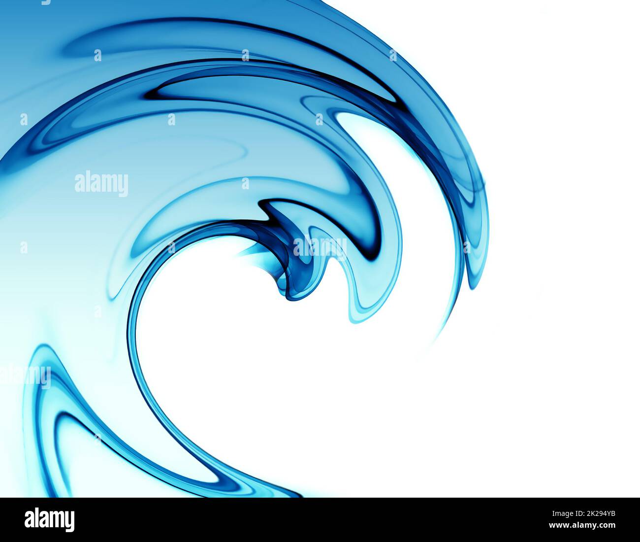 White and blue wave hi-res stock photography and images - Alamy