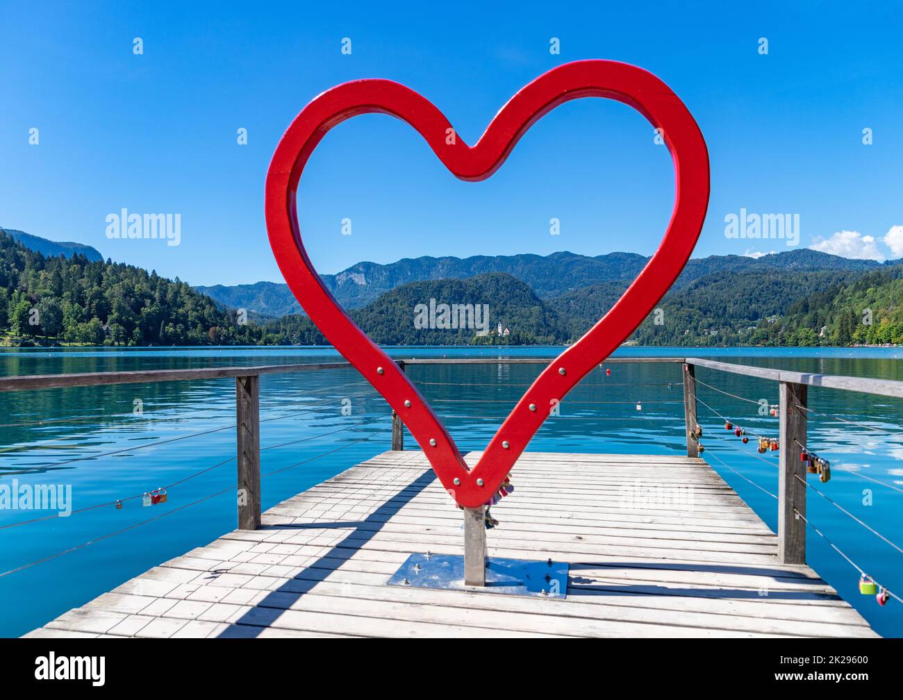 Heart of bled hi-res stock photography and images - Alamy