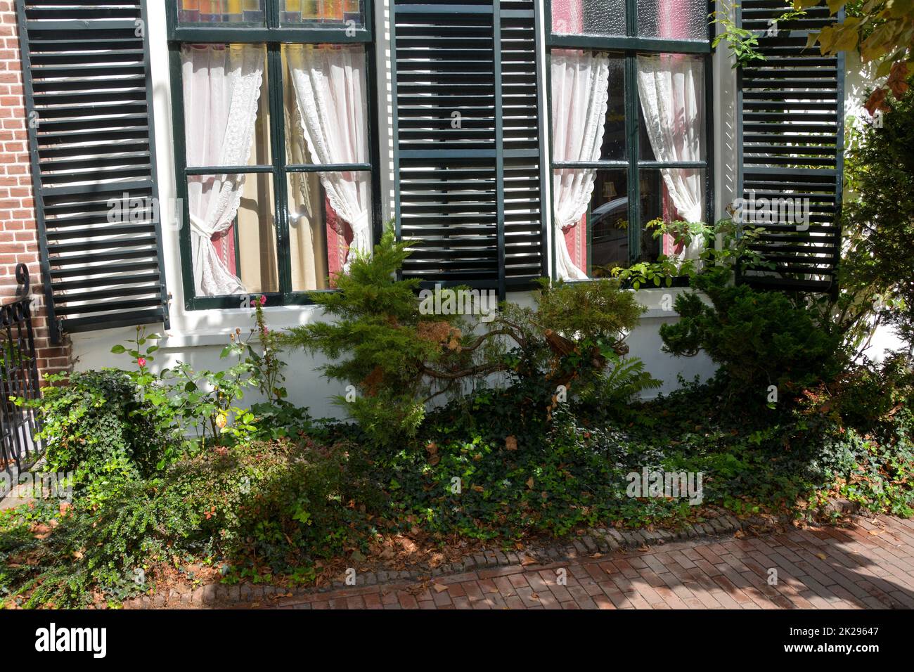 Two windows on green hi-res stock photography and images - Alamy