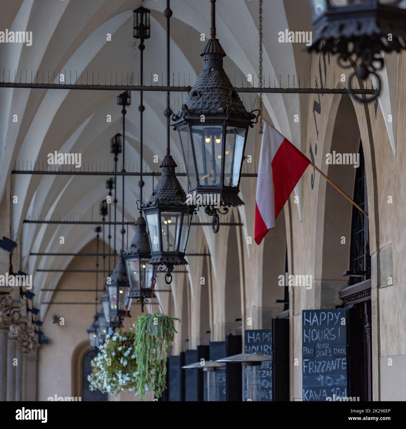 The Cloth Hall Arcade Stock Photo - Alamy