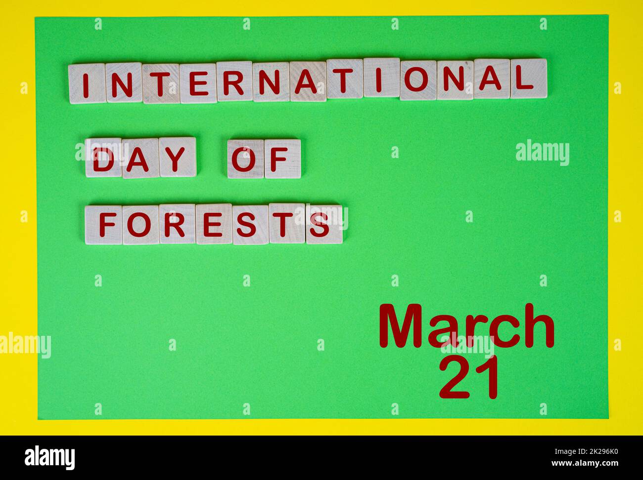 International Day of Forests Stock Photo - Alamy