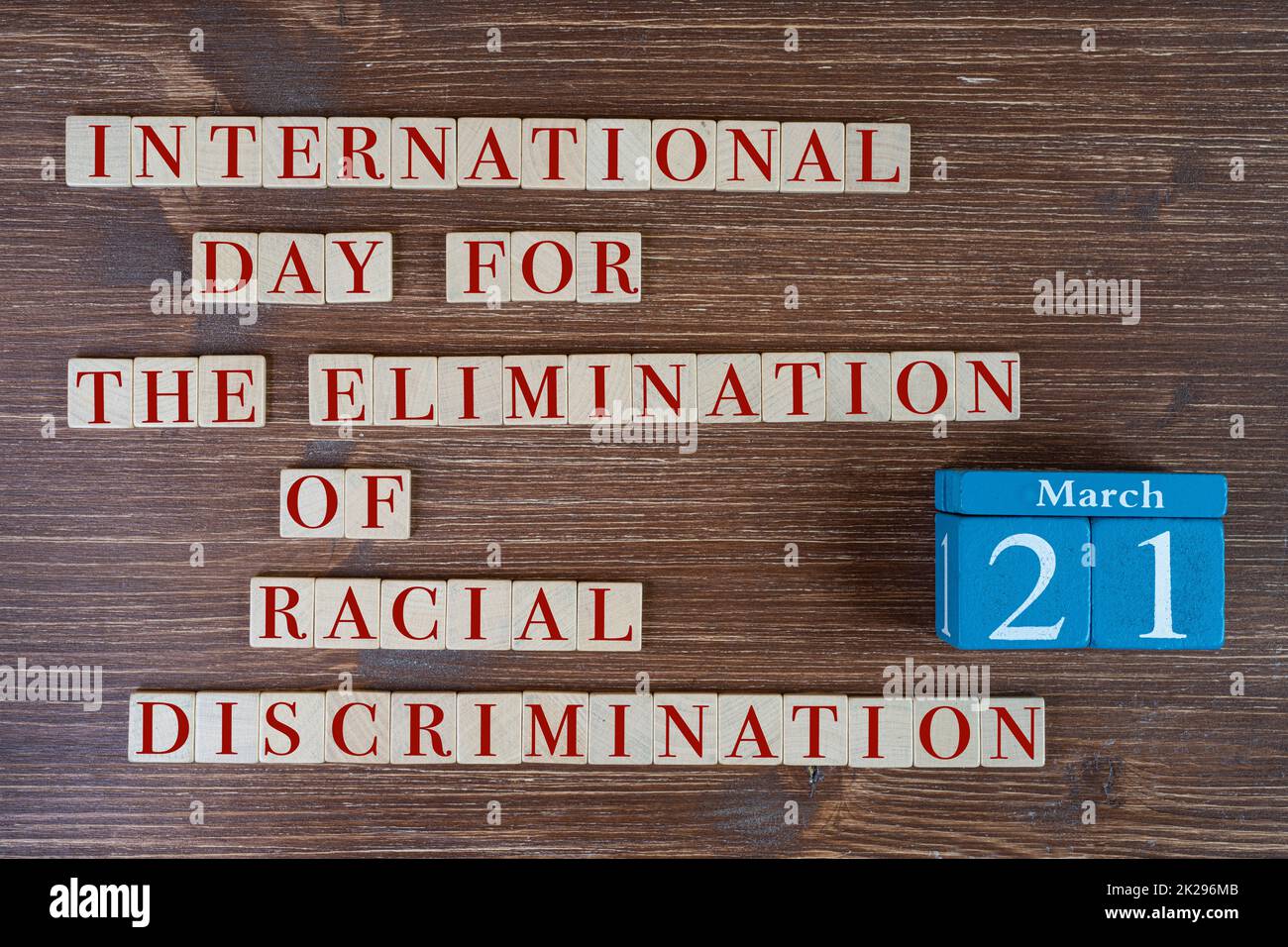 International Day for the Elimination of Racial Discriminations Stock ...