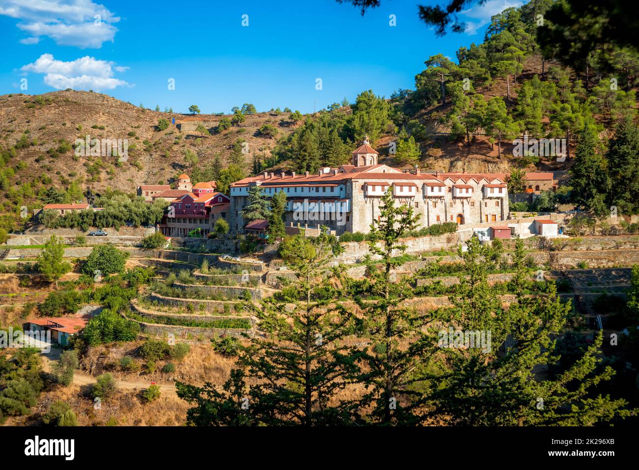 Machairas Monastery, a historic monastery dedicated to the Virgin Mary ...