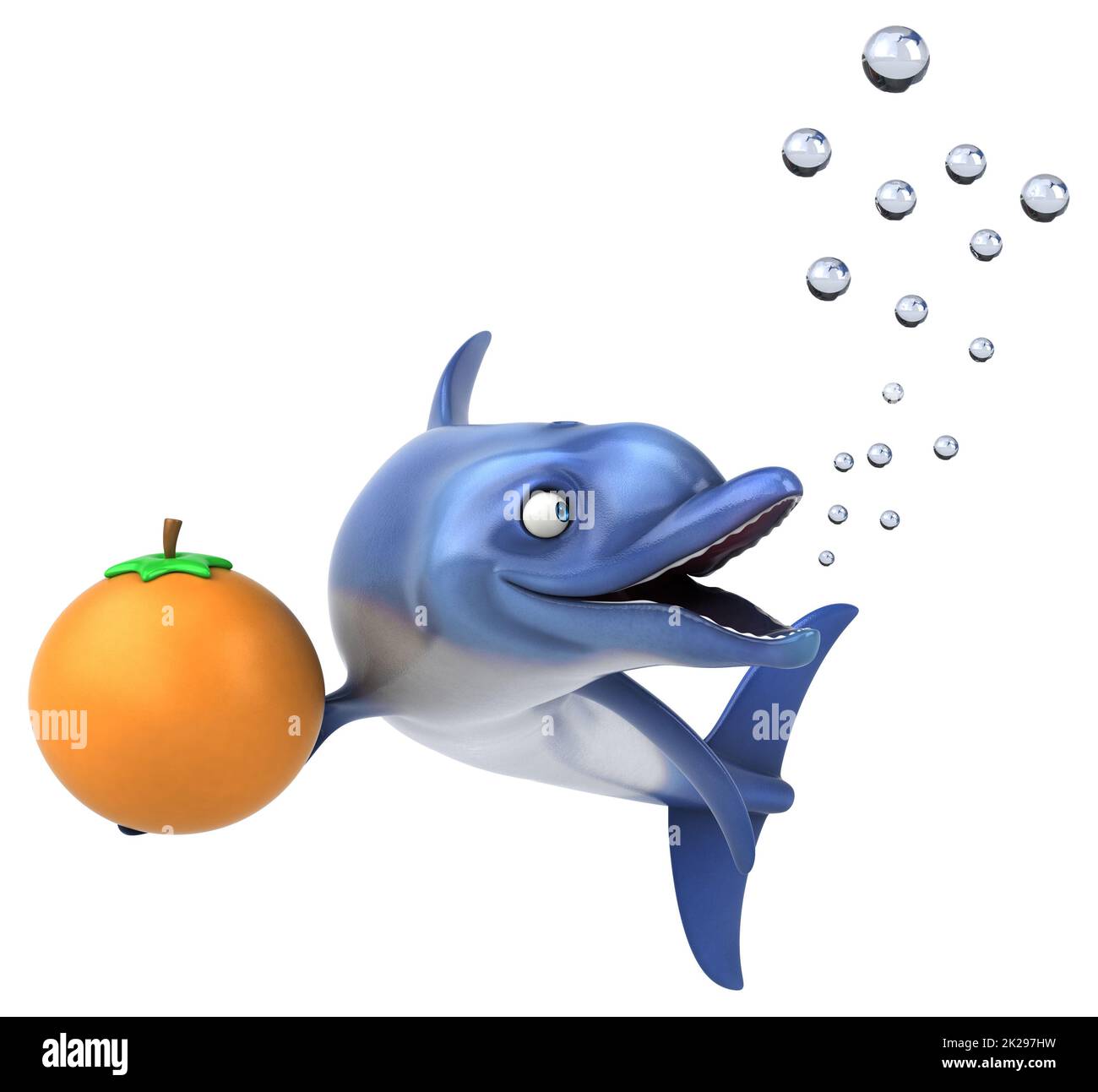 3d dolphin hi-res stock photography and images - Alamy
