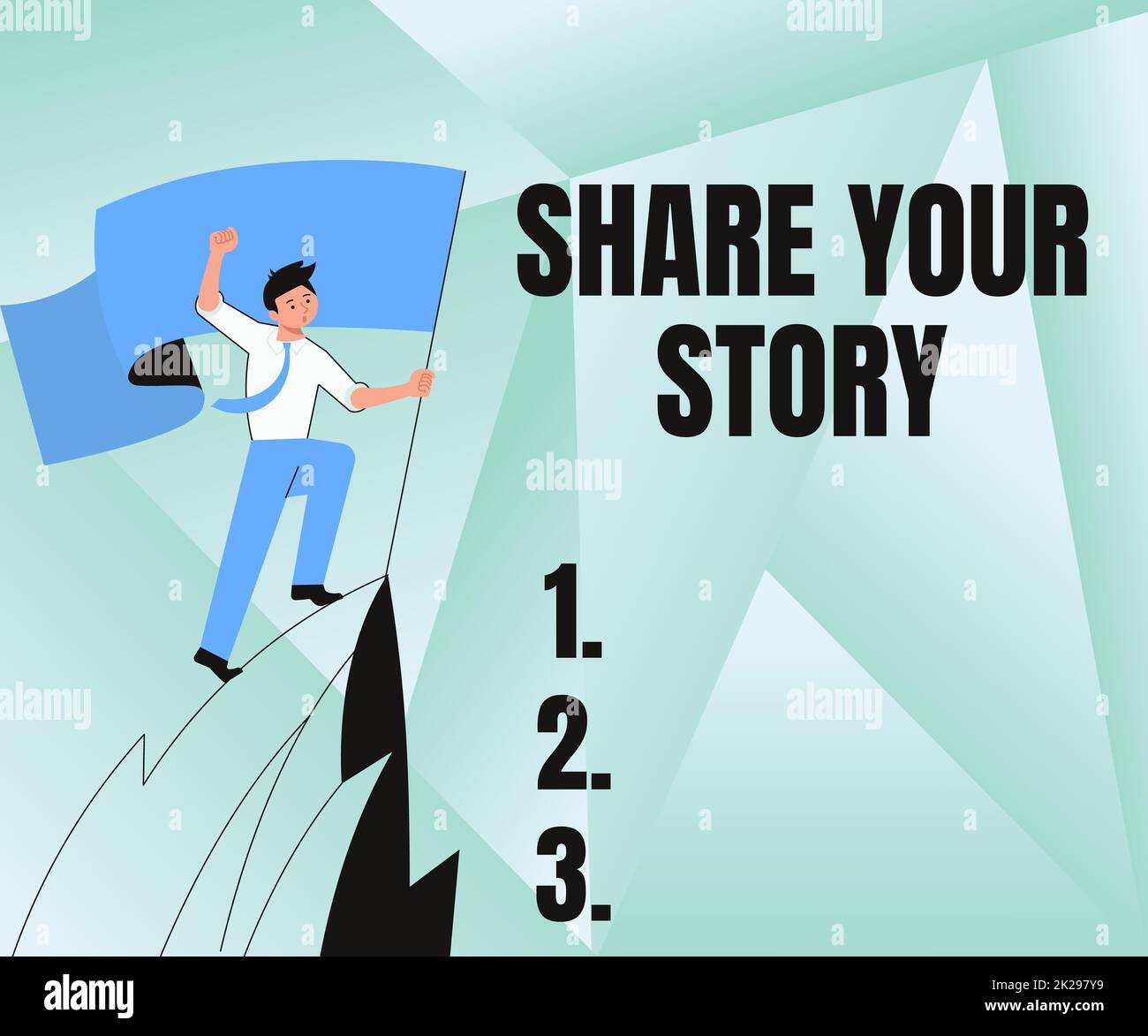 Conceptual display Share Your Story. Business approach asking someone ...