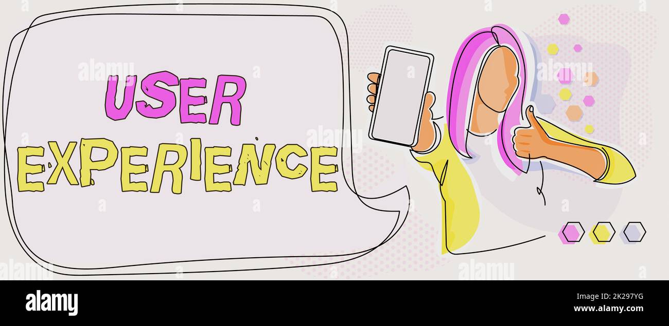 Handwriting text User Experience. Conceptual photo using website especially in terms how ...