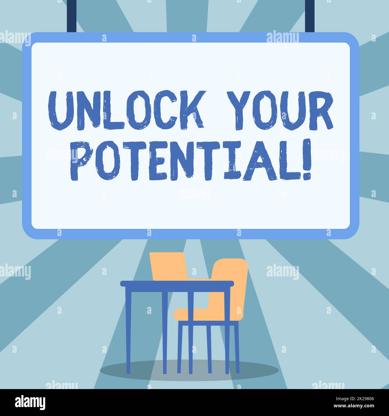 Hand writing sign Unlock Your Potential. Conceptual photo Maximize the ...