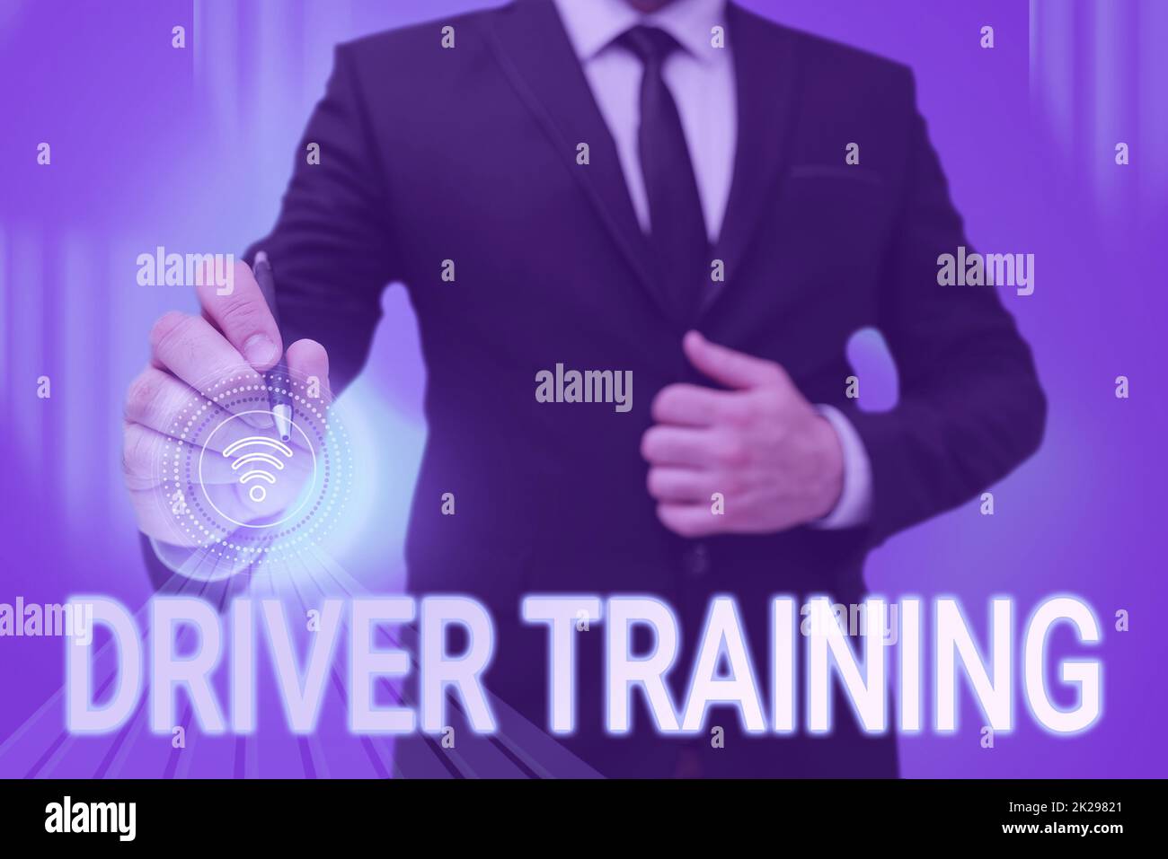 Handwriting text Driver Training. Conceptual photo prepares a new ...