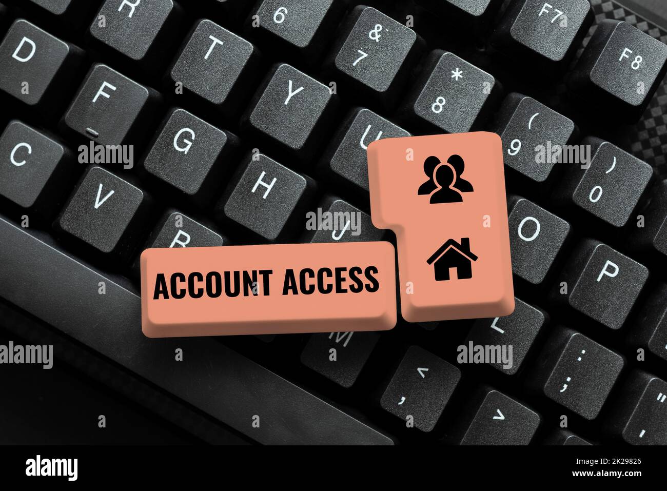 Conceptual display Account Access. Conceptual photo full privilege for ...