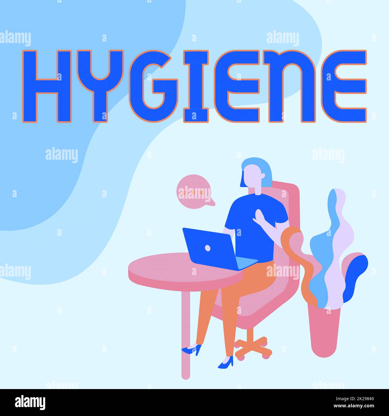 Sanitize hand sign hi-res stock photography and images - Alamy