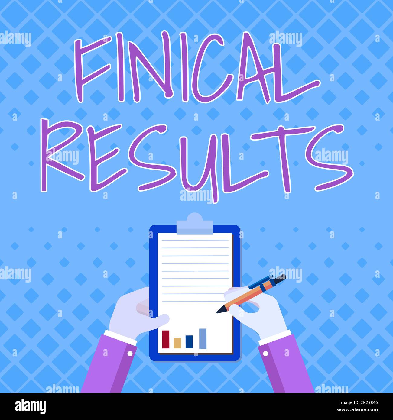 Handwriting text Finical Results. Business concept written records that ... Handwriting text Finical Results. Business concept written records that ...