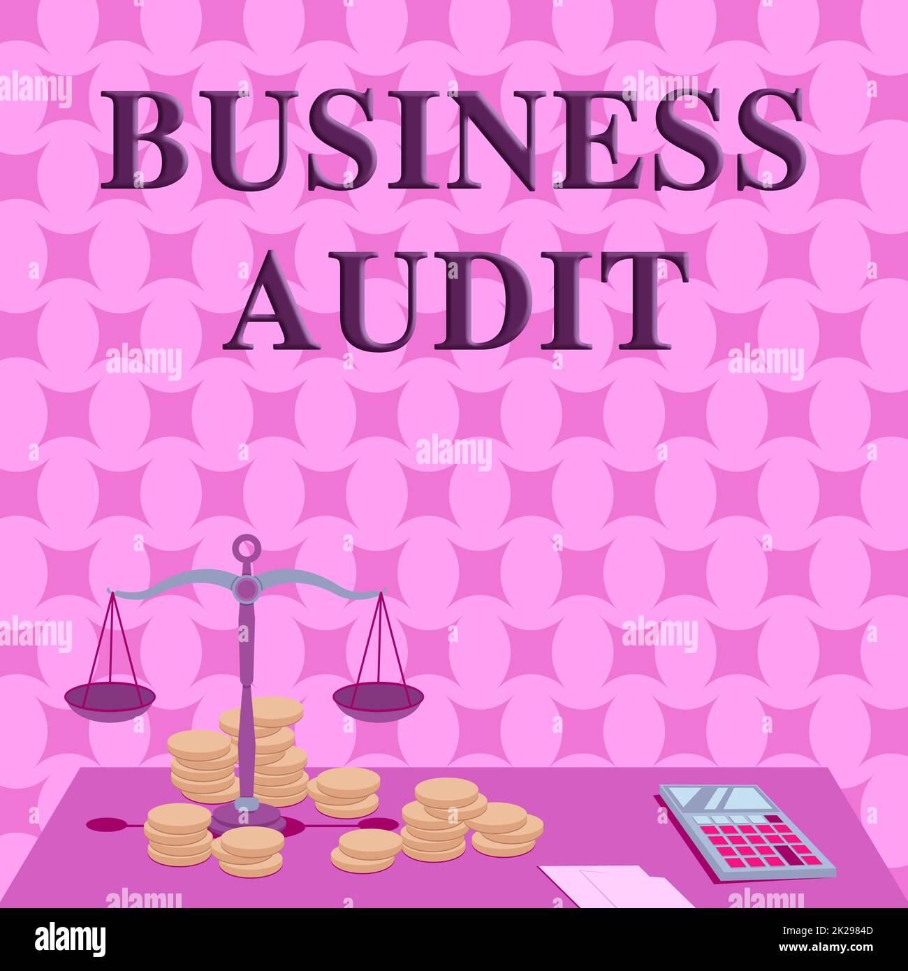 Sign displaying Business Audit. Business concept examination of the ...