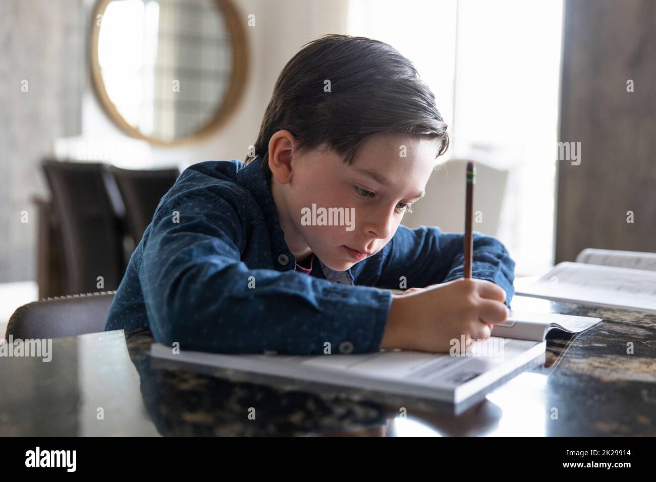 Boy preteen portrait hi-res stock photography and images - Alamy