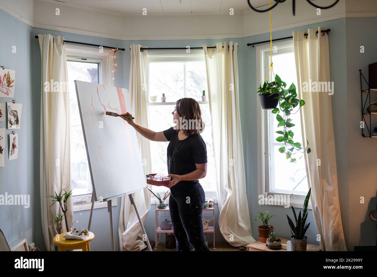 Start painting hi-res stock photography and images - Alamy