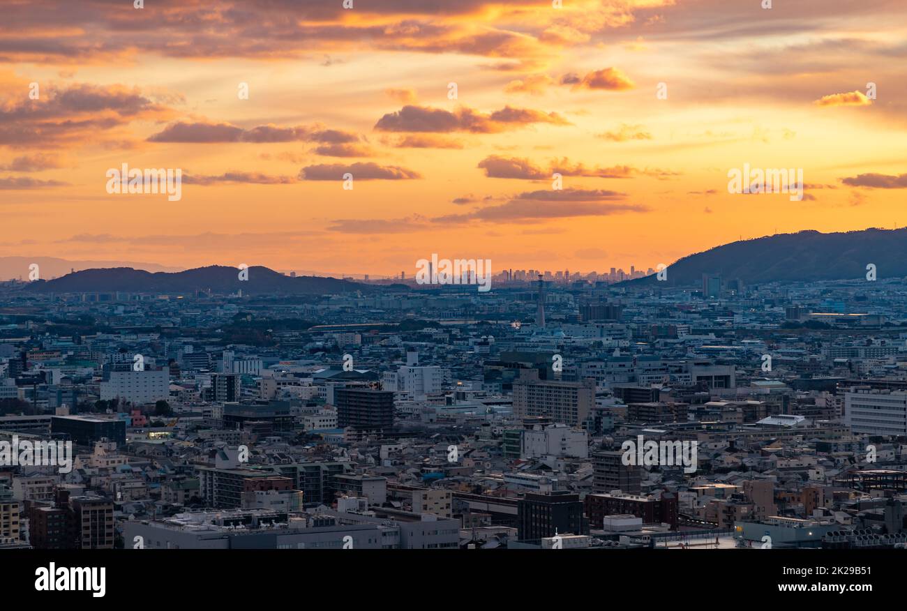 Kyoto sunset hi-res stock photography and images - Alamy