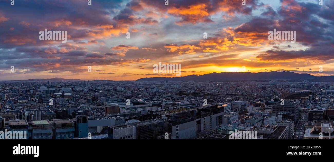 Kyoto sunset hi-res stock photography and images - Alamy