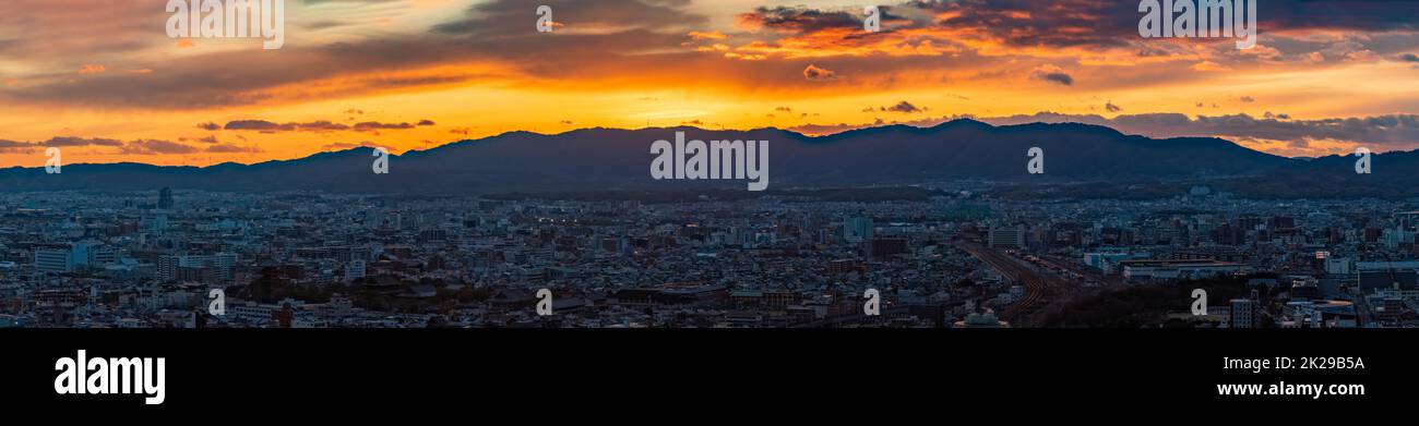 Kyoto sunset hi-res stock photography and images - Alamy