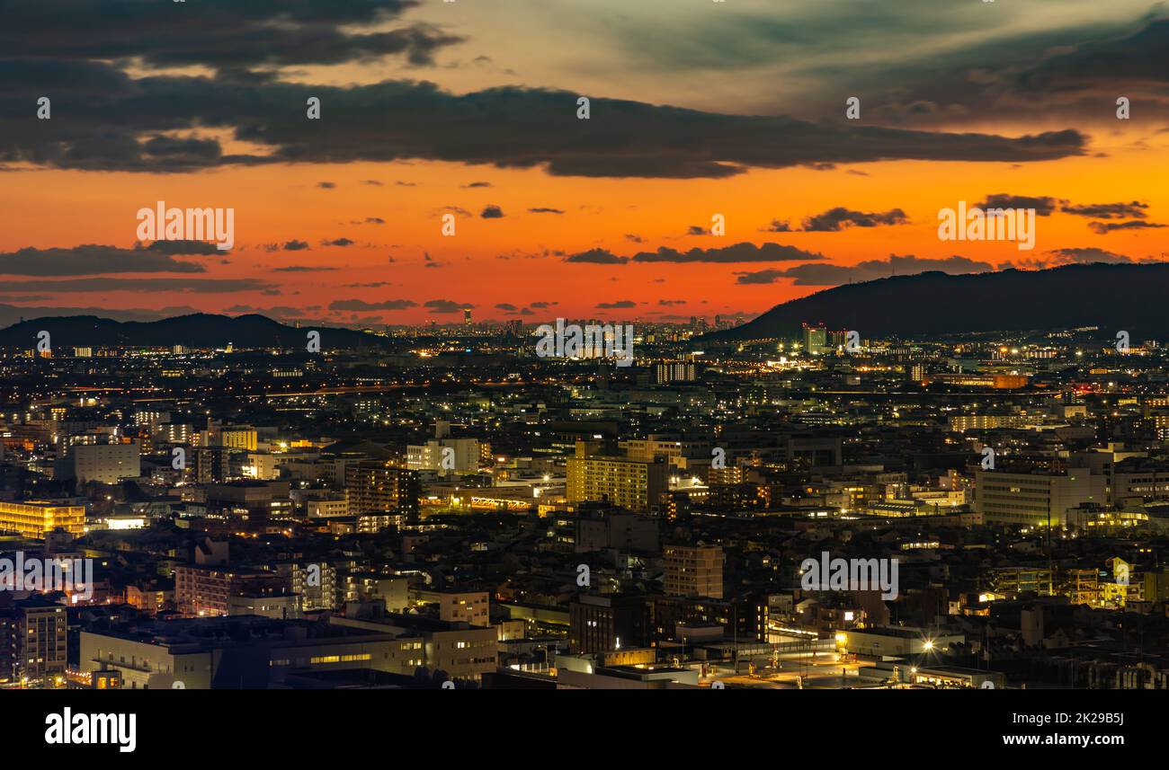 Kyoto sunset hi-res stock photography and images - Alamy