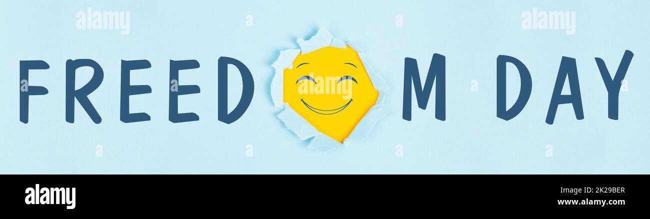 Freedom day, end of covid-19 pandemic, back to normal, no more ...