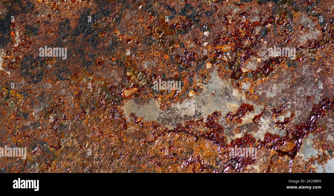 Metal with rust, vintage antique looking material, grungy background ...