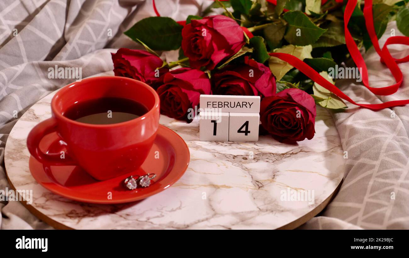 Valentine day february 14 hi-res stock photography and images - Alamy