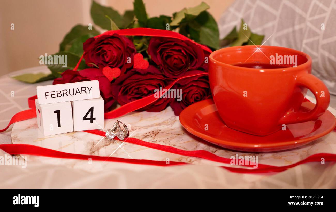 Valentine day february 14 hi-res stock photography and images - Alamy