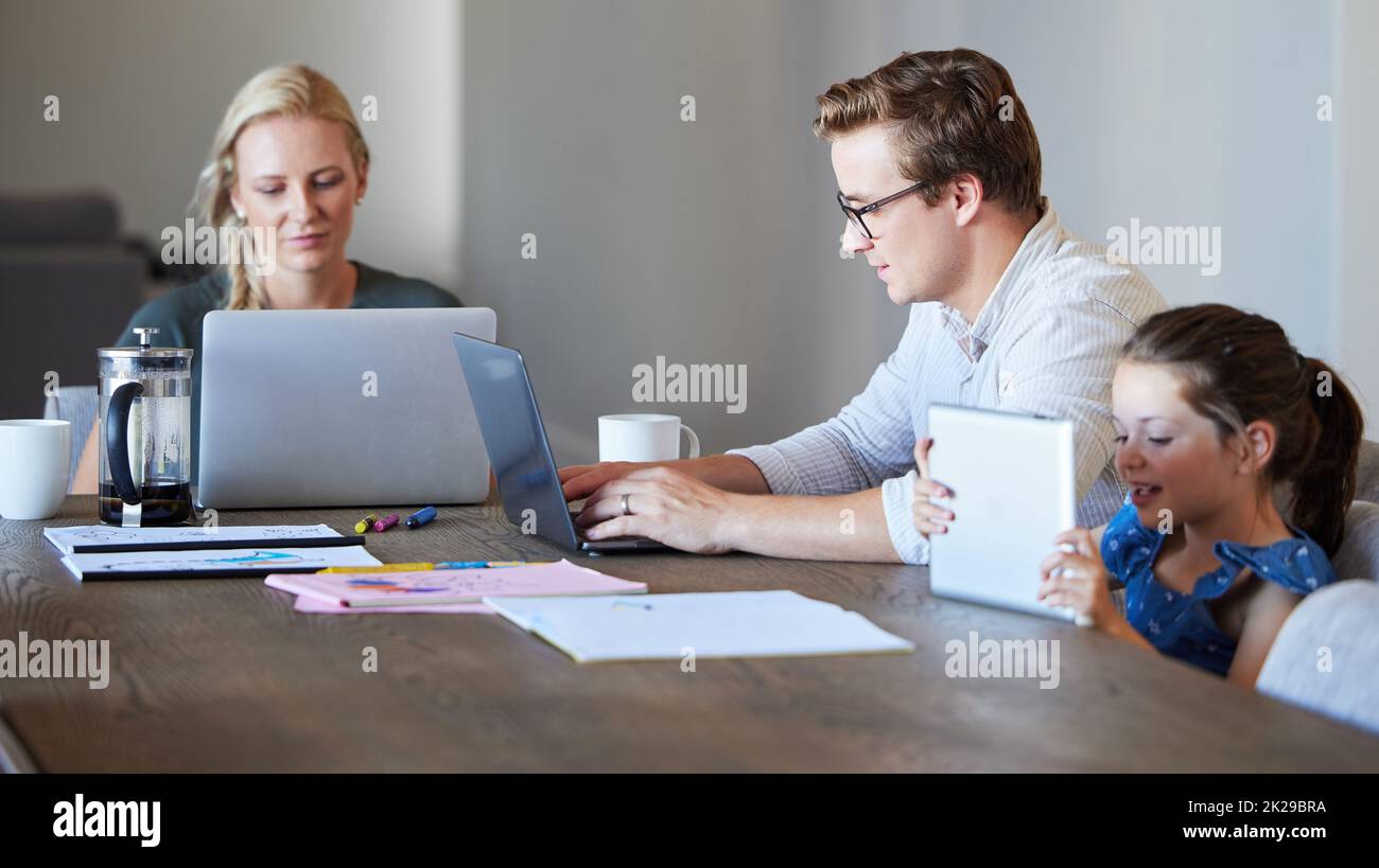 Two People Working Together Cartoon