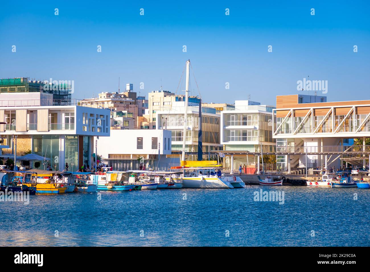 Limassol harbour port hi-res stock photography and images - Alamy