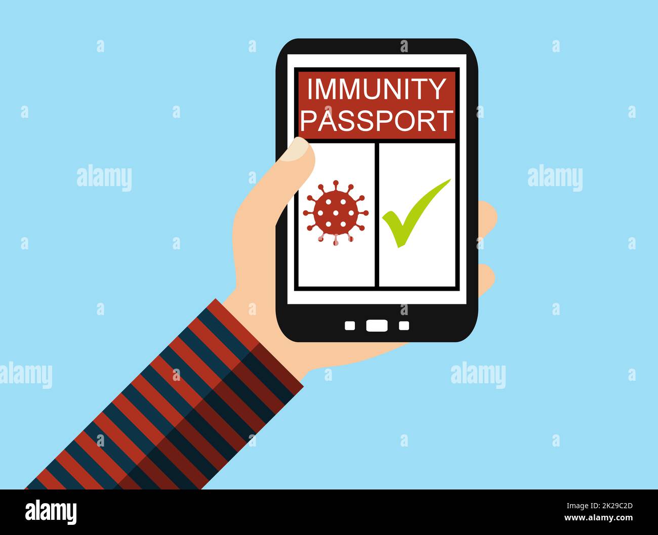 Immunity passport hi-res stock photography and images - Alamy