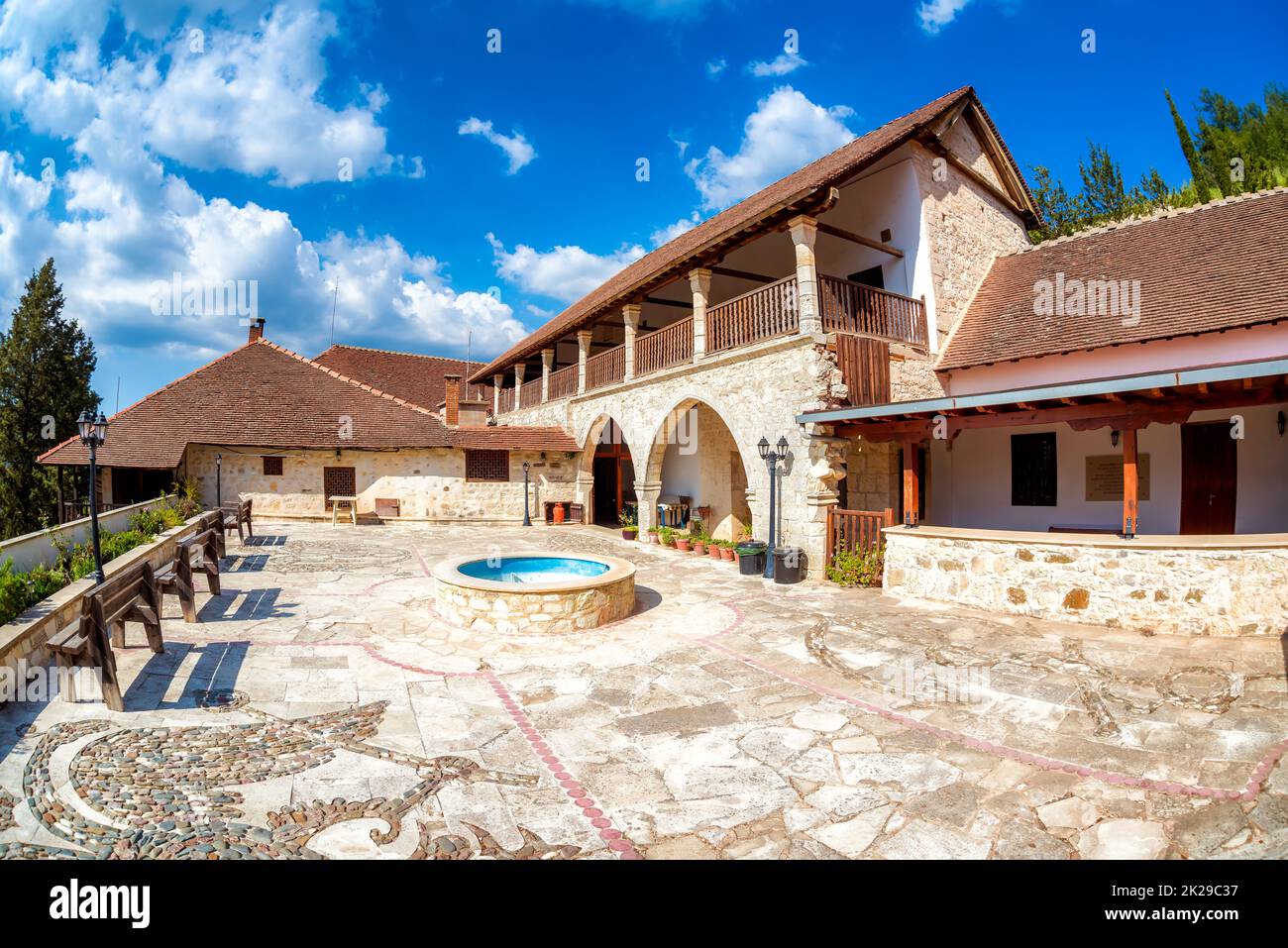 Panagia Chrysoroyiatissa. Orthodox monastery of the 12th dedicated to ...