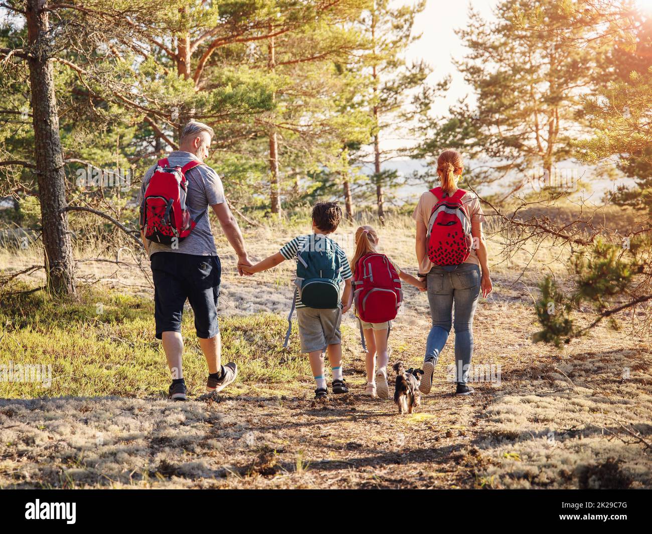 Child backpacks hi-res stock photography and images - Alamy