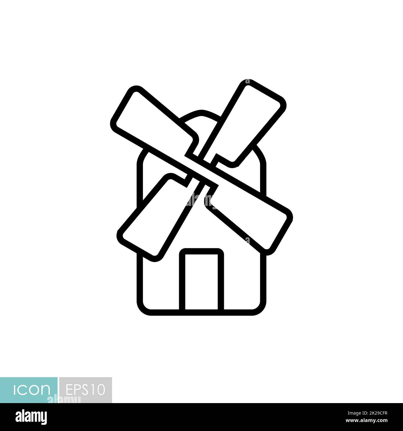 Retro windmill design hi-res stock photography and images - Alamy