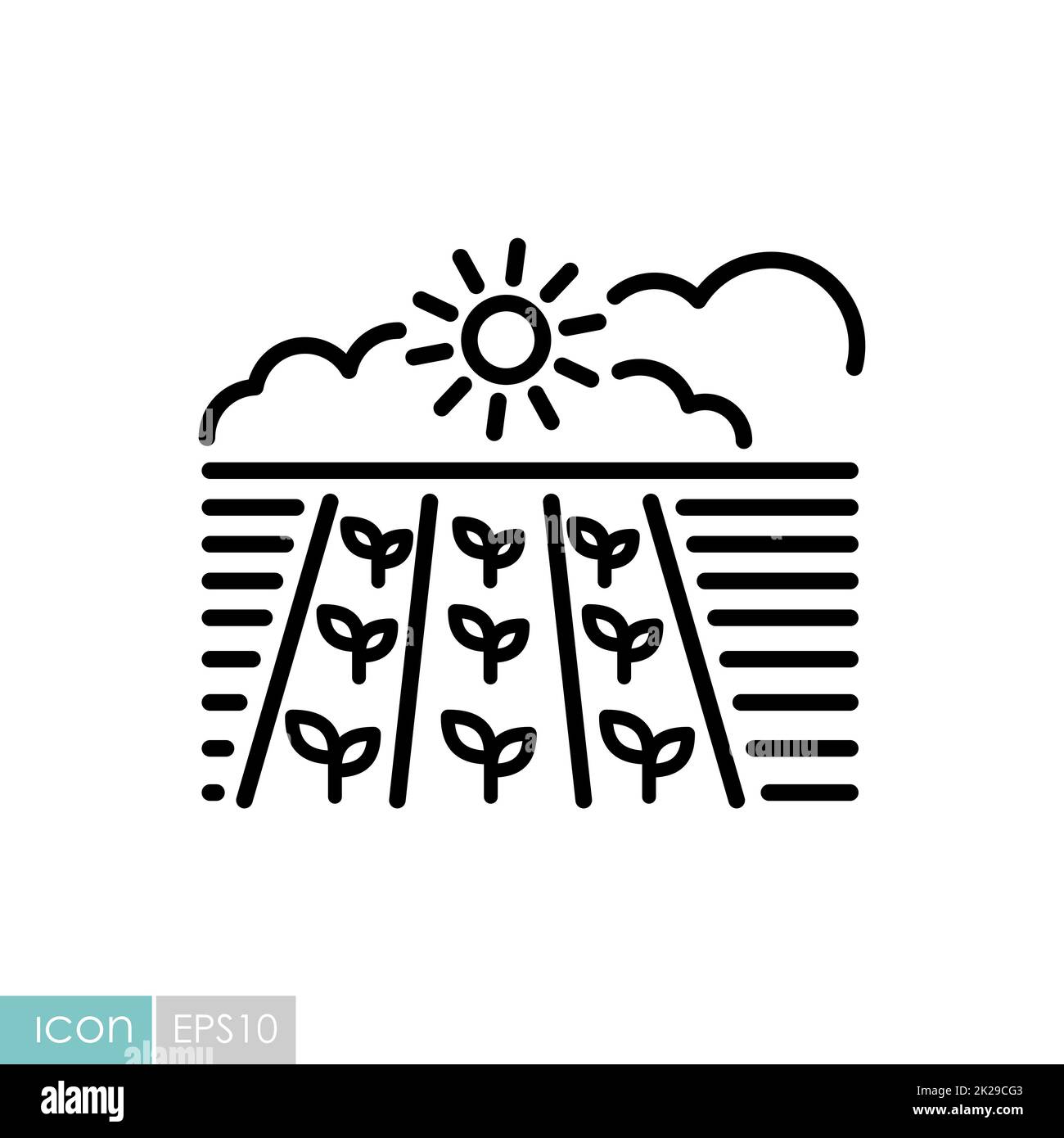 Spring seedling icon vector hi-res stock photography and images - Alamy