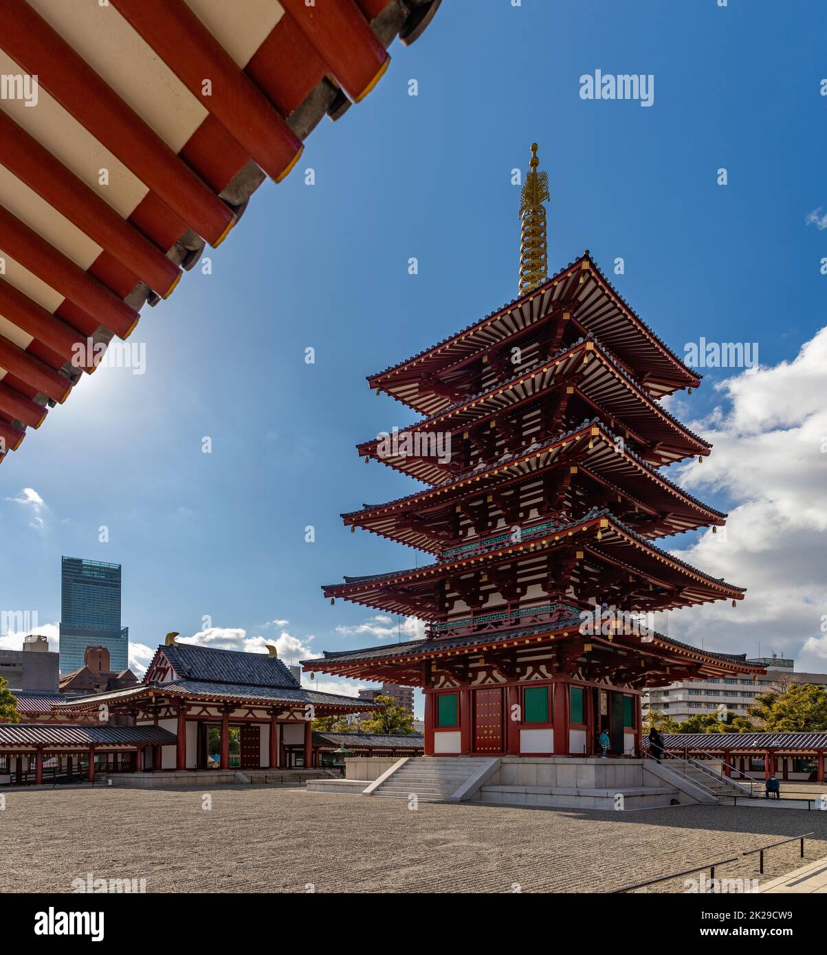 Shitenno-ji Temple VII Stock Photo - Alamy