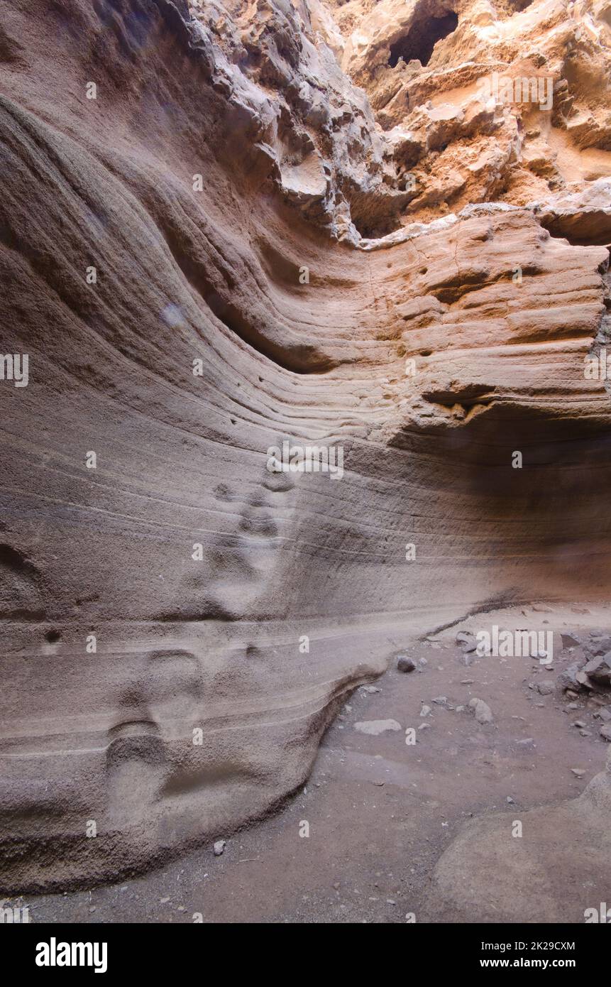 Volcanic tuff in Las Vacas Ravine Stock Photo - Alamy