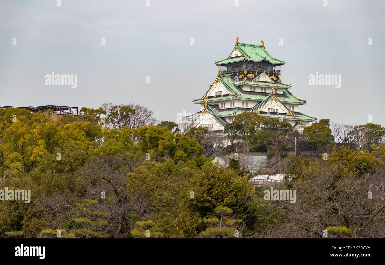 Osaka Castle II Stock Photo - Alamy