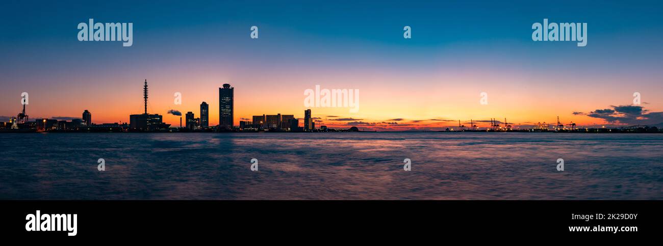 Osaka Port Diamond Point I Stock Photo - Alamy
