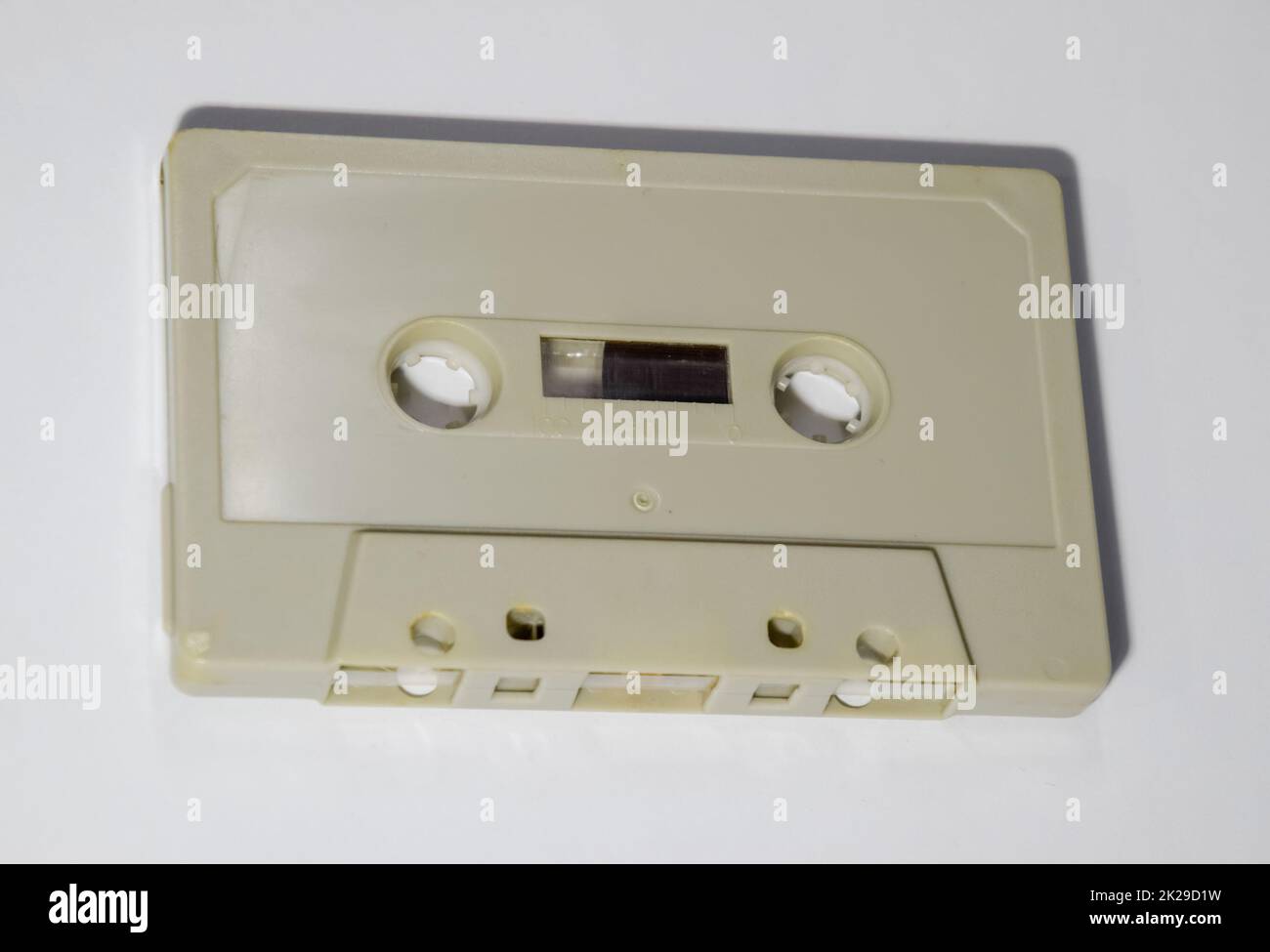 Audio cassette. Retro music medium, compact cassette tape recorder ...