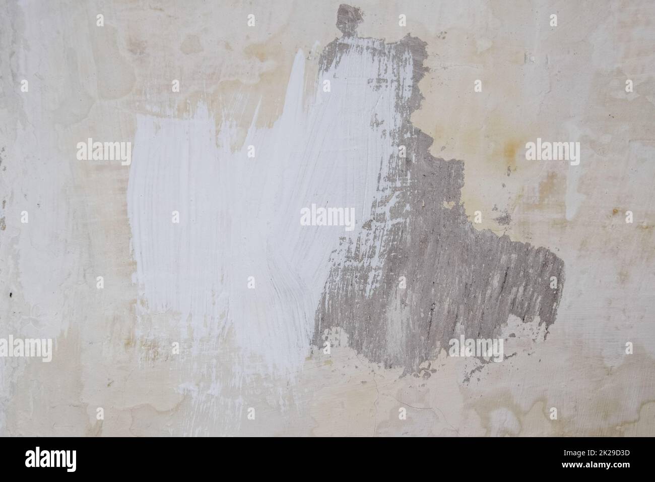 Background texture, wall during renovation, putty painting and ...