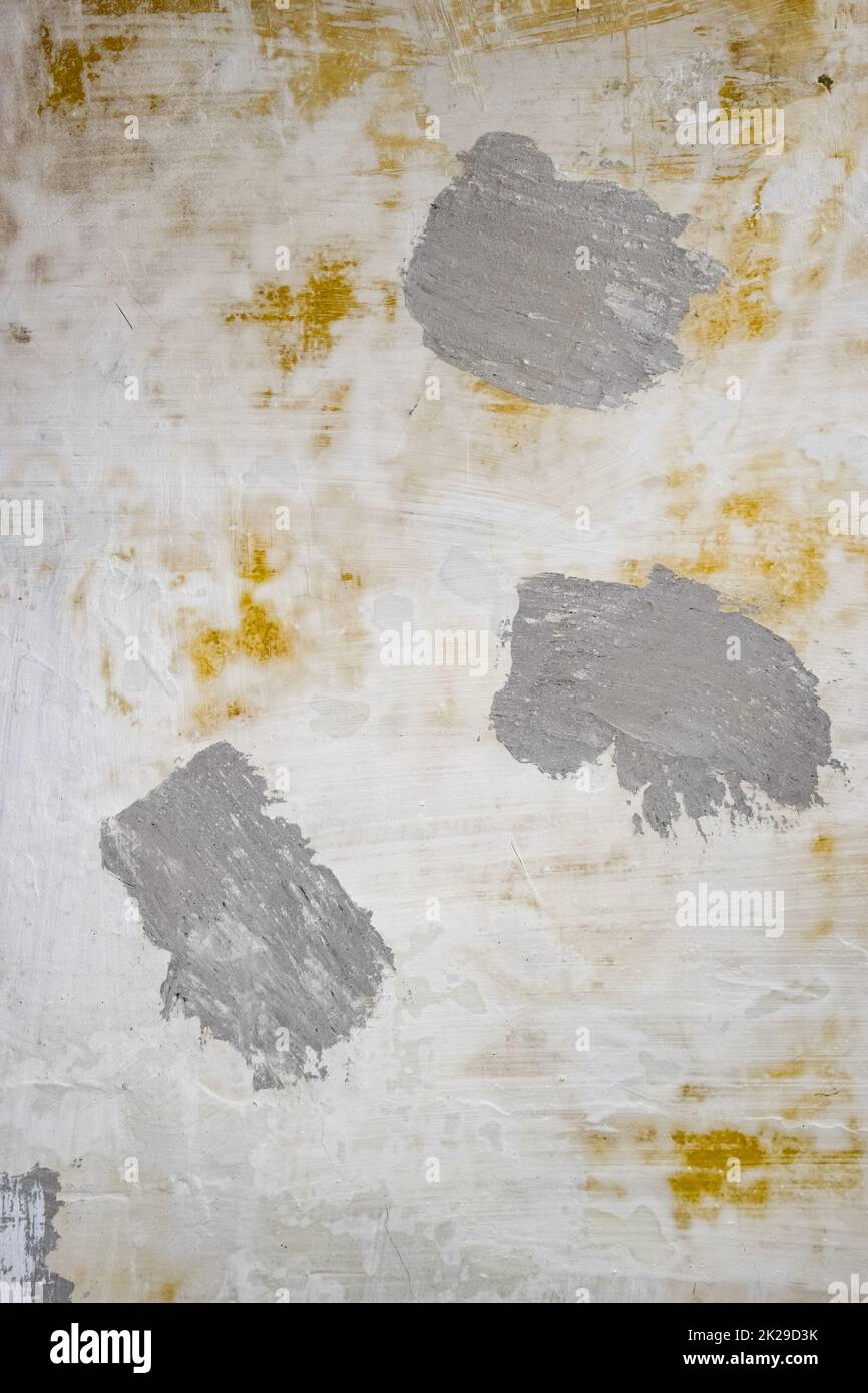 Background texture, wall during renovation, putty painting and ...