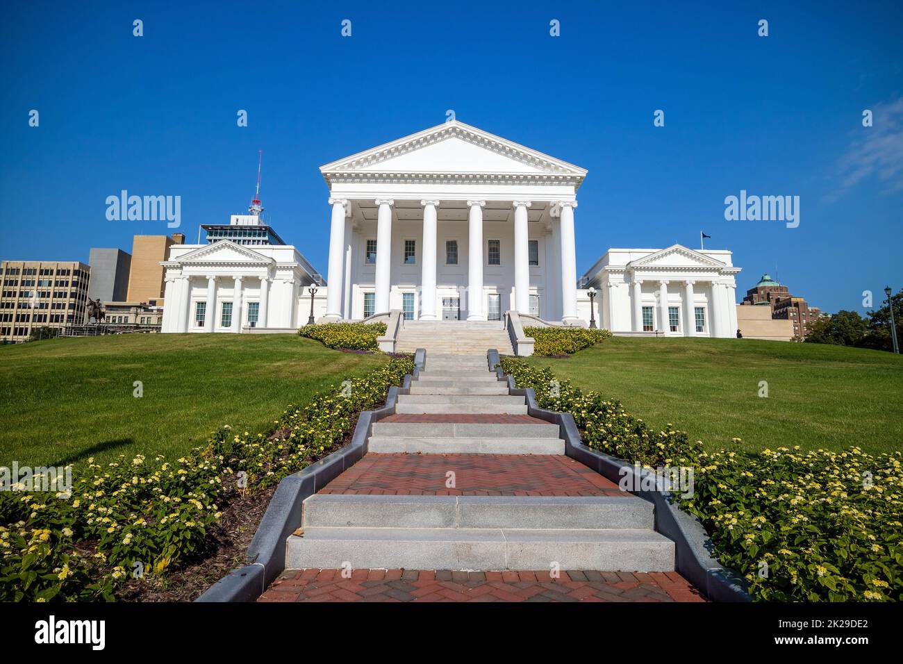 The State Capital building in Richmond Virginia Stock Photo - Alamy