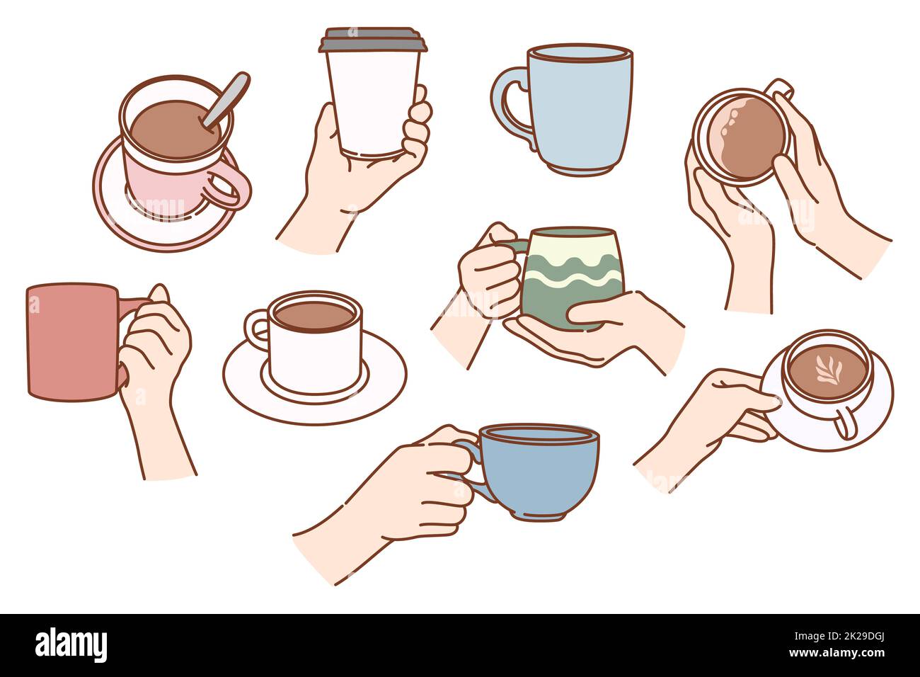 Takeaway people Cut Out Stock Images & Pictures - Alamy