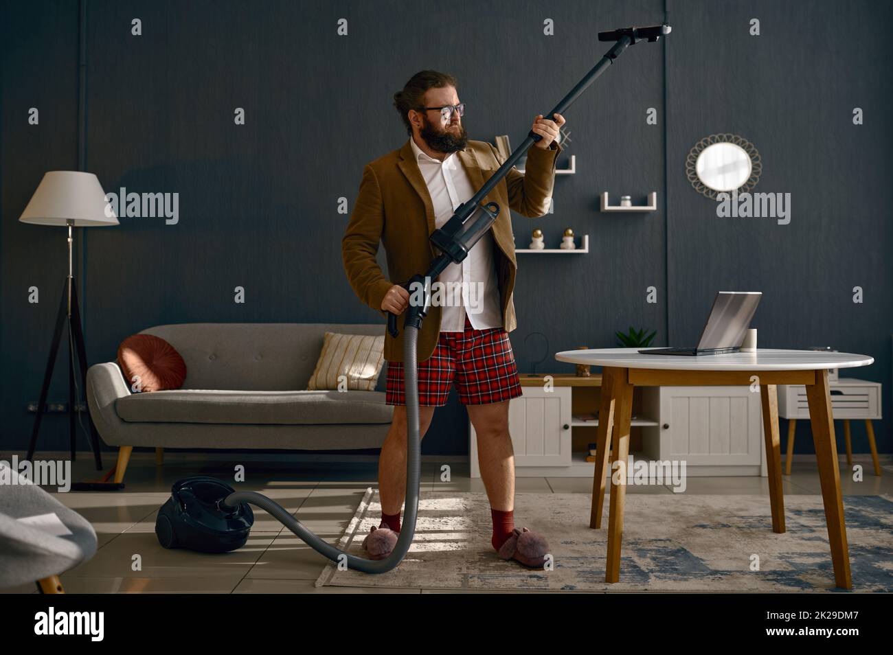 Multitasking employee hi-res stock photography and images - Alamy