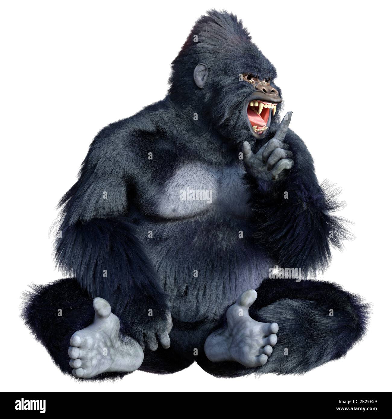 Gorilla ape Cut Out Stock Images & Pictures - Alamy