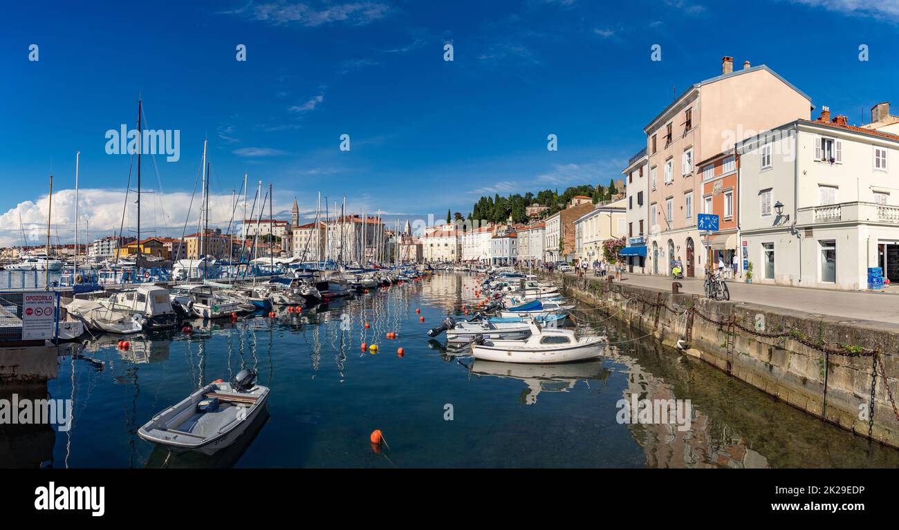 Piran marina hi-res stock photography and images - Alamy