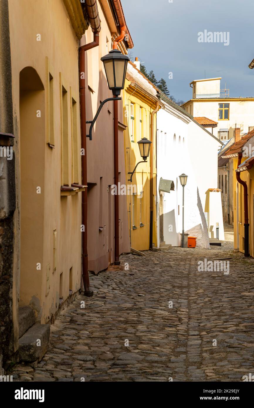 town Trebic, UNESCO site, Moravia, Czech Republic Stock Photo - Alamy