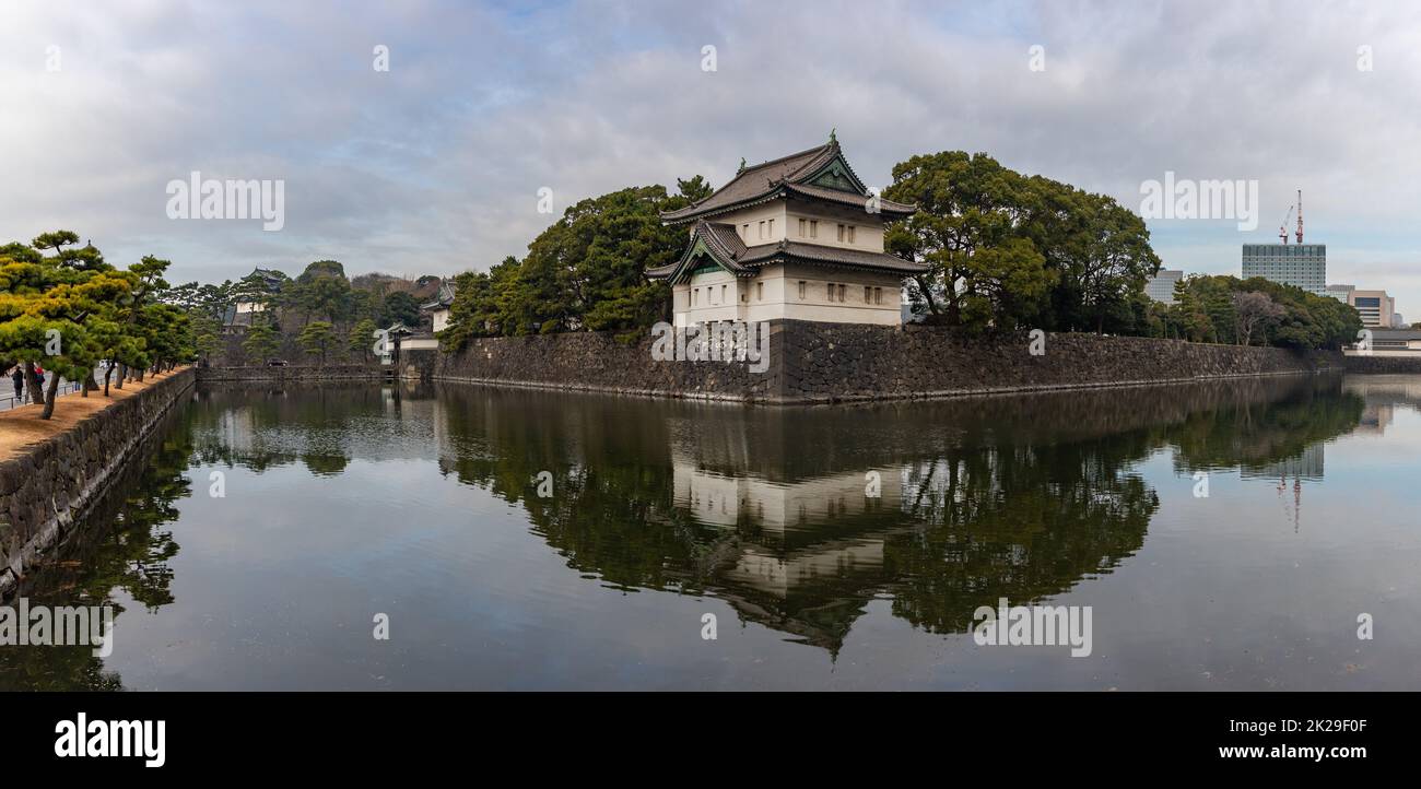 Imperial palace walls moat hi-res stock photography and images - Alamy