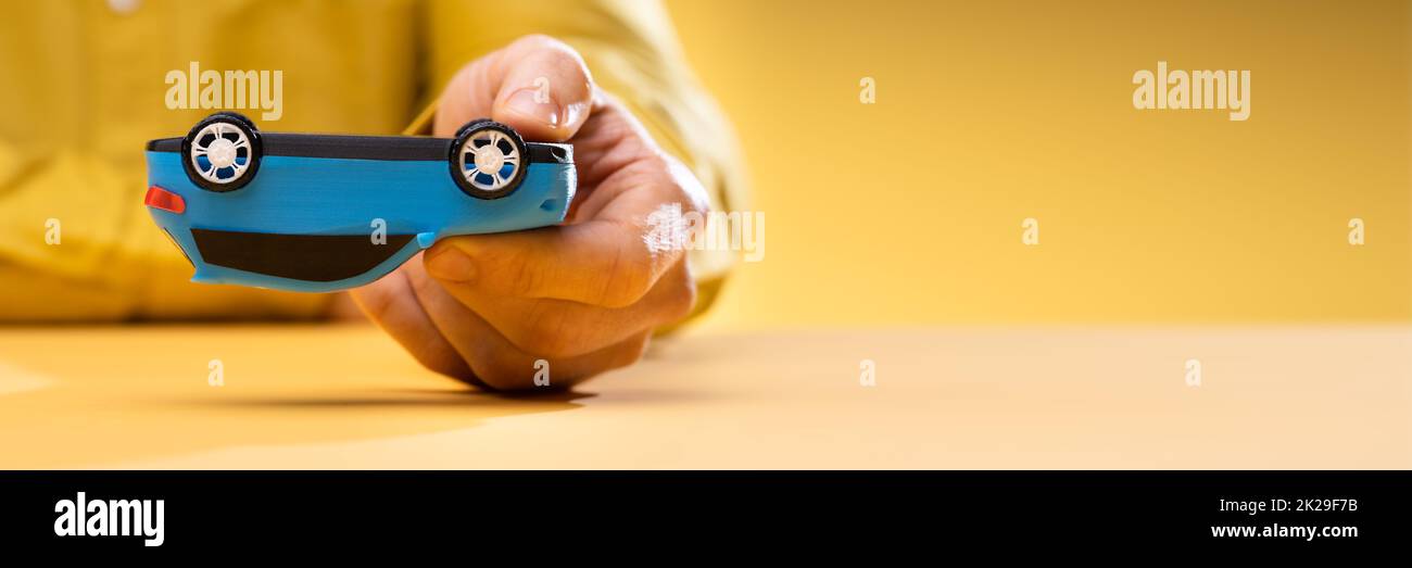 Car Fix And Flip. Auto Vehicle Flipping Stock Photo - Alamy