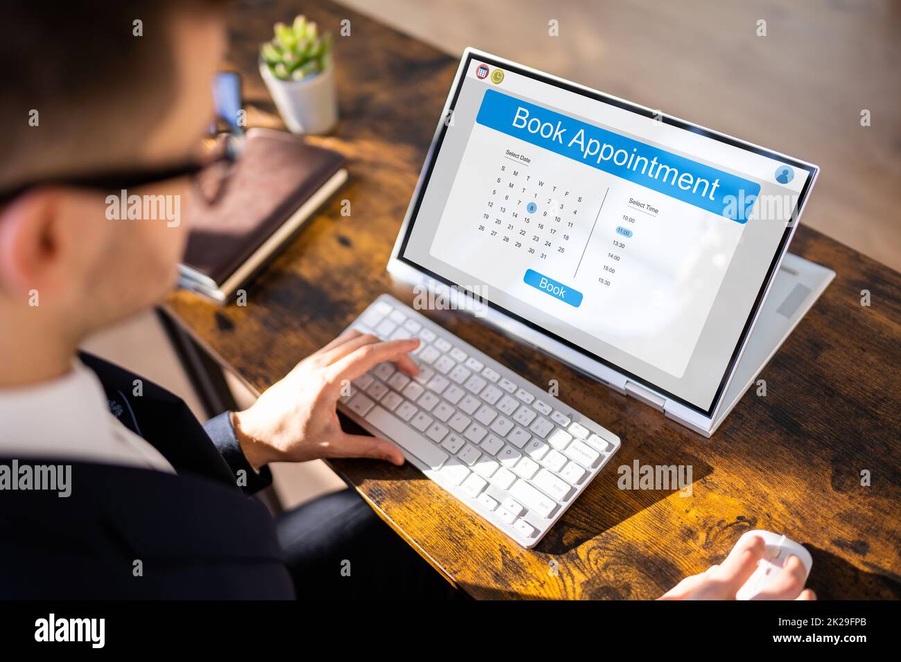 Appointment booking hi-res stock photography and images - Alamy