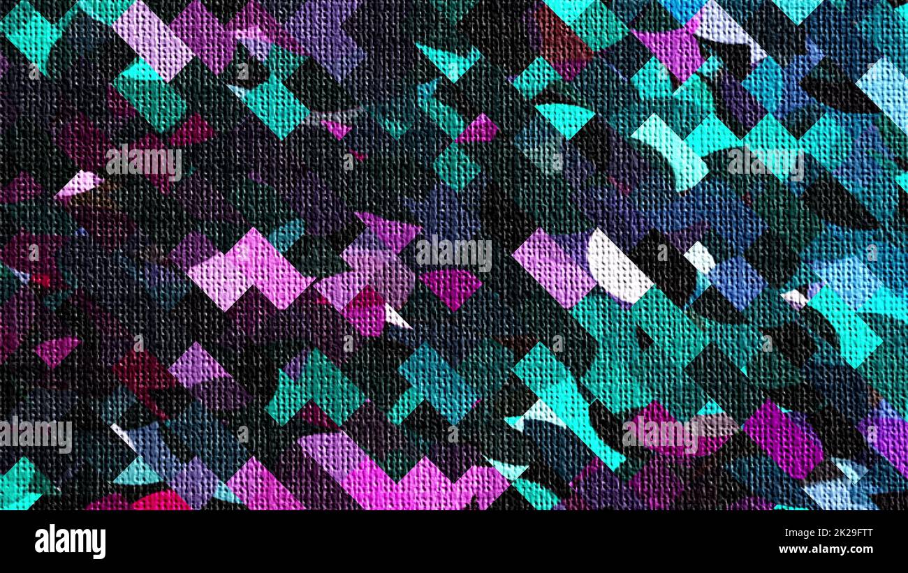Colorful square texture hi-res stock photography and images - Alamy